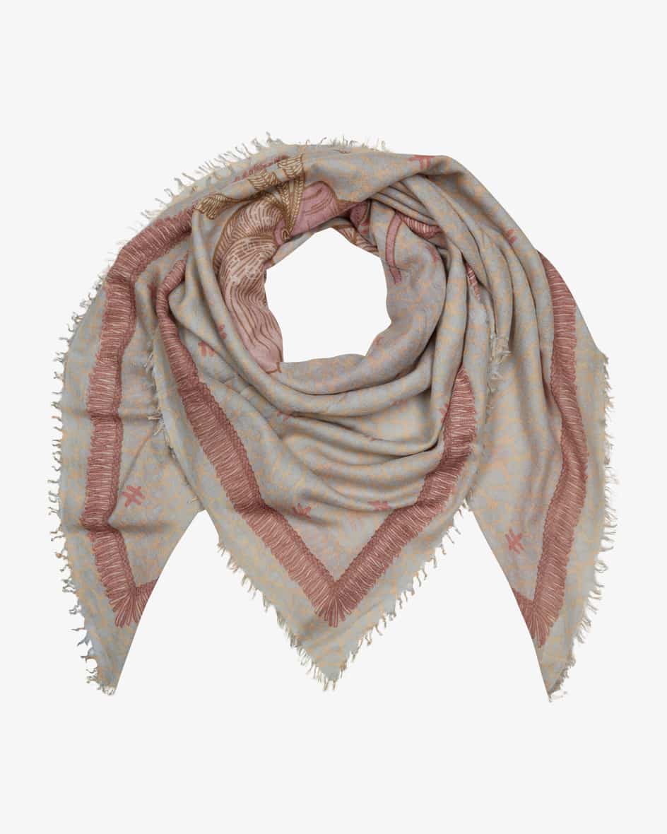 Hemisphere Lumbo cashmere silk scarf | LODENFREY