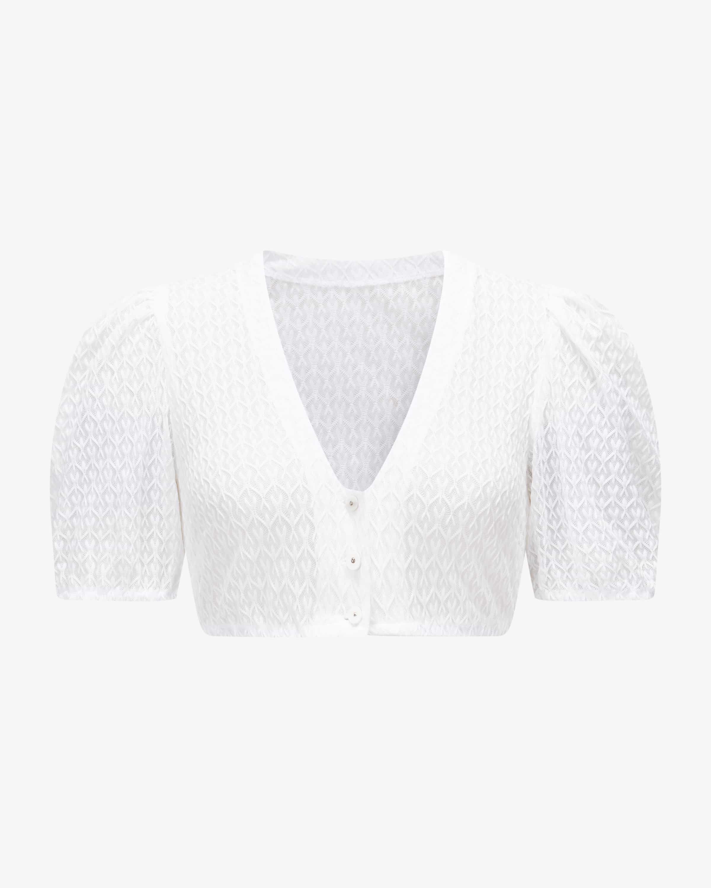 LODENFREY Dirndl blouse semi-transparent | LODENFREY