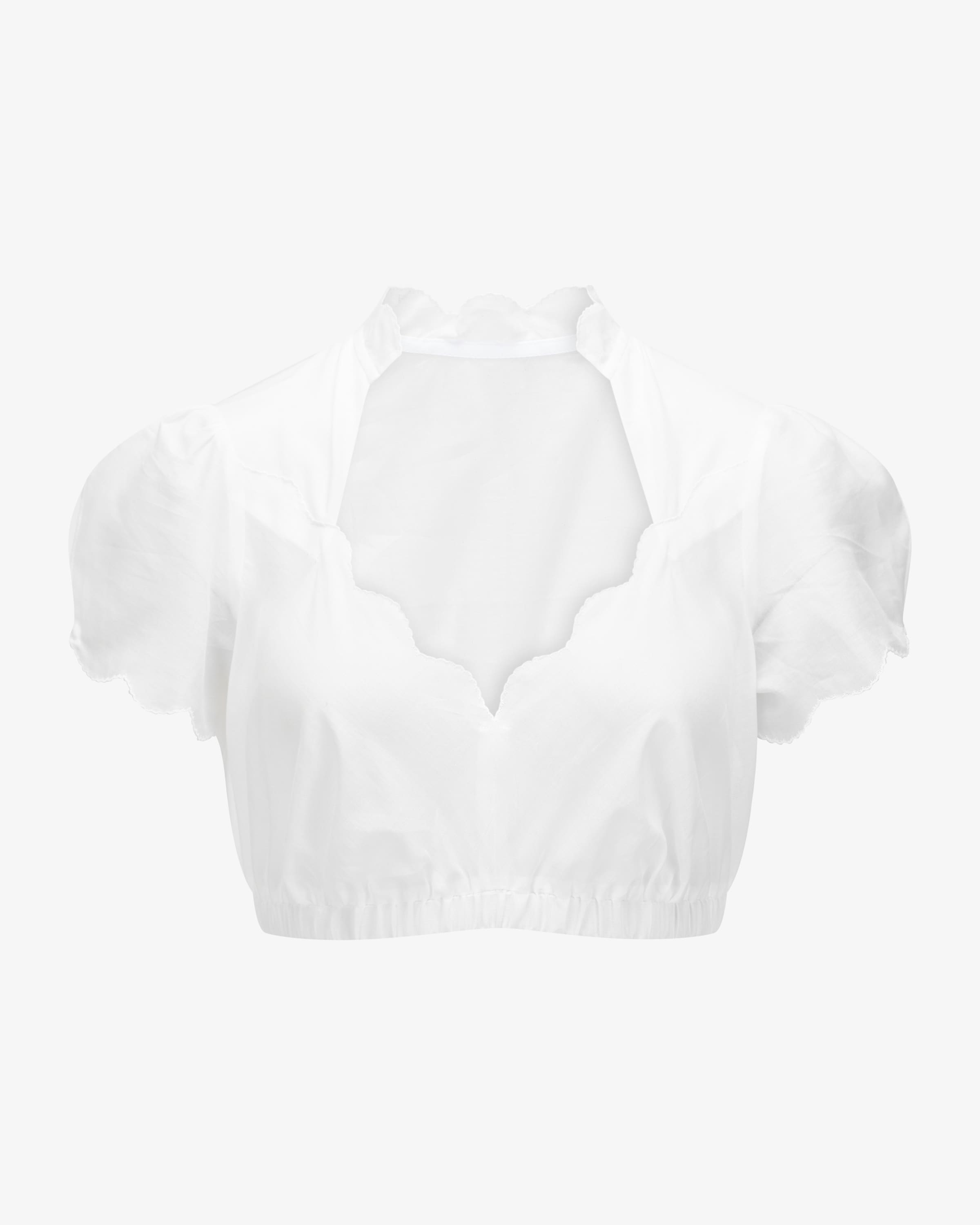 Edelweiß Dirndl blouse semi-transparent | LODENFREY